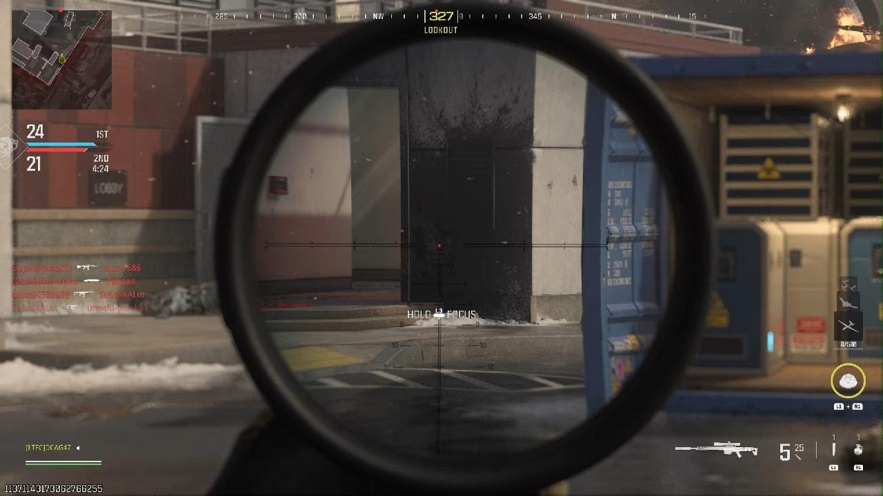 Call of Duty MWIII sniping skill - YouTube