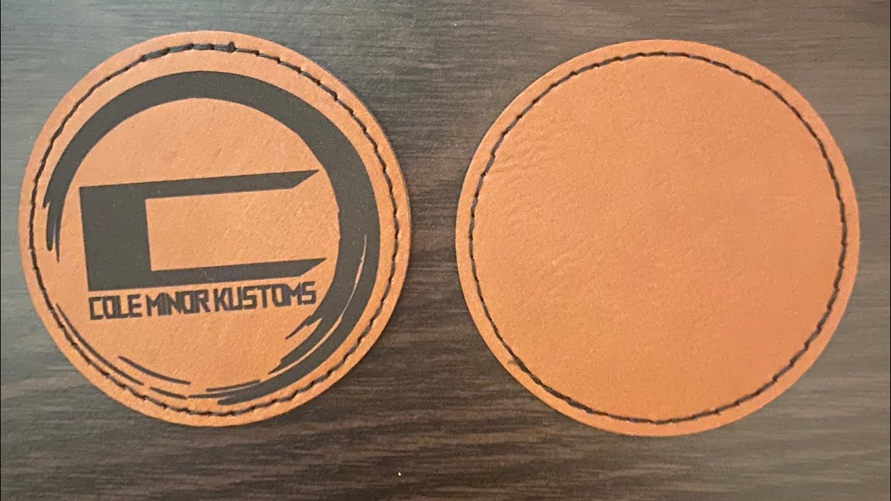 Xtool M1 laser how to engrave hat patches (fake leather)#laserengraving ...