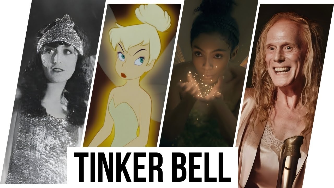 Tinker Bell Evolution in Movies & TV Shows (1924-2025) | Peter Pan's ...