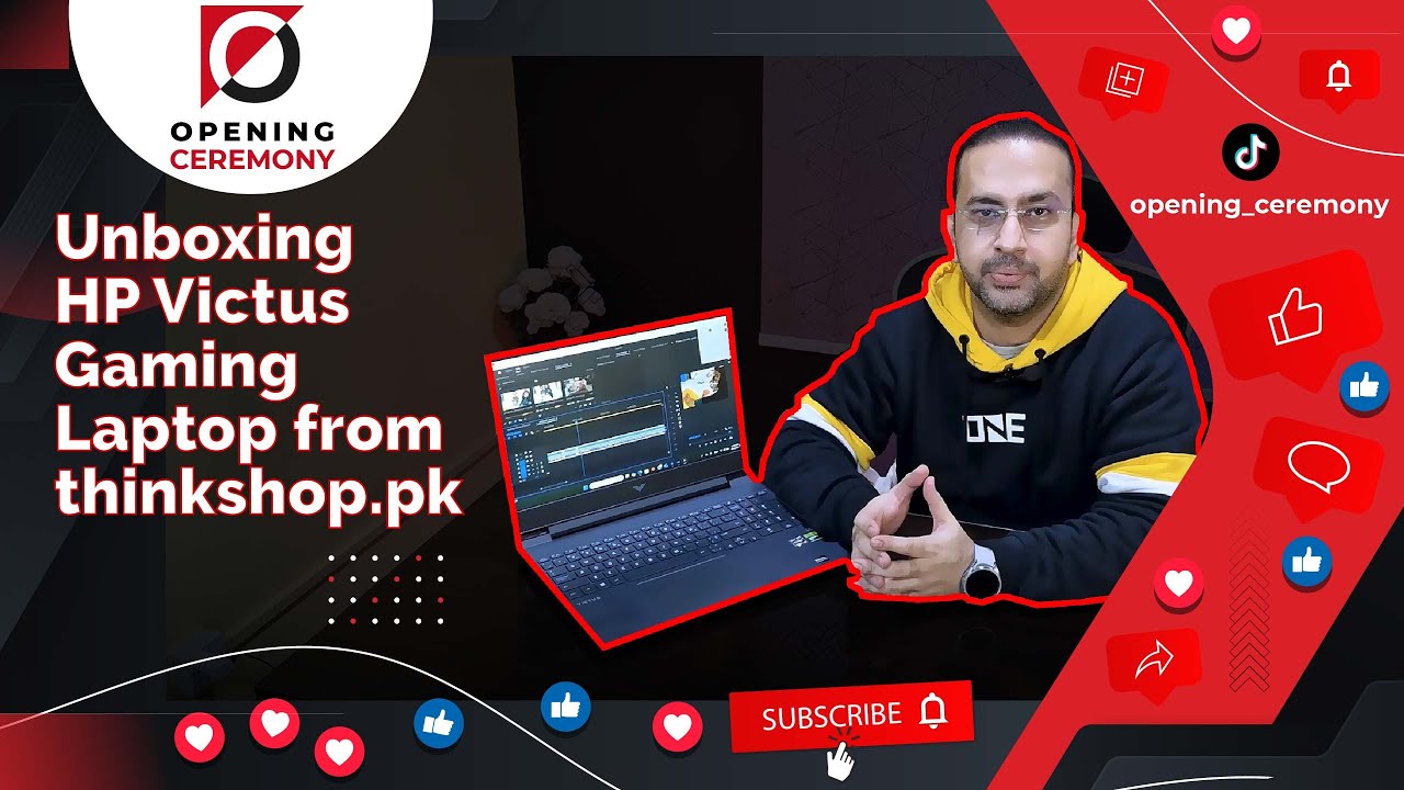 HP Victus Gaming Laptop Unboxing – Power, Performance, and Speed in One ...