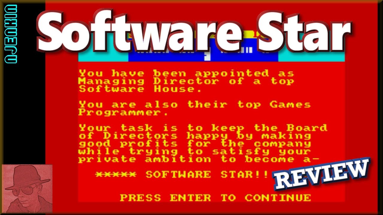Software Star - on the ZX Spectrum 48K !! with Commentary - YouTube