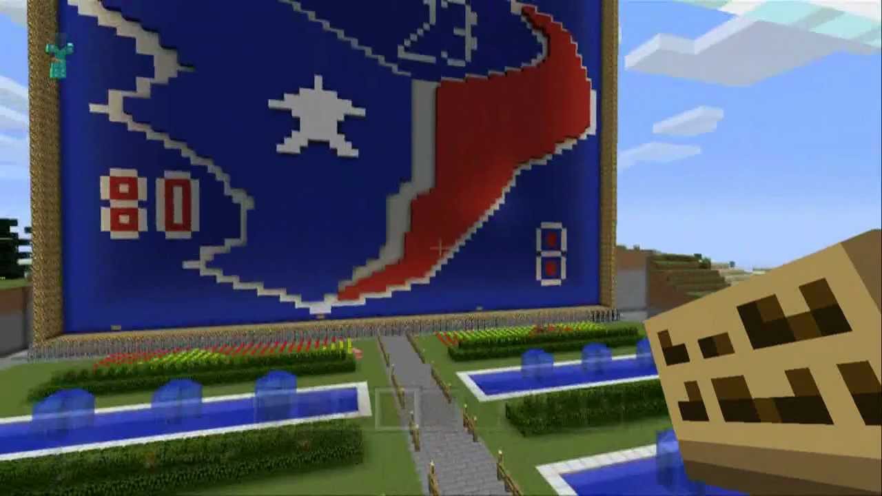 Houston Texans Logo in Minecraft - YouTube
