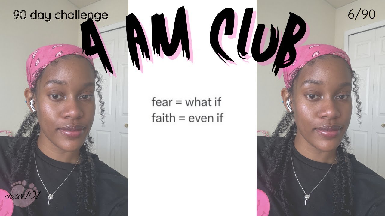 90 Day Challenge : The 4 am Club // DAY 6/90 - YouTube