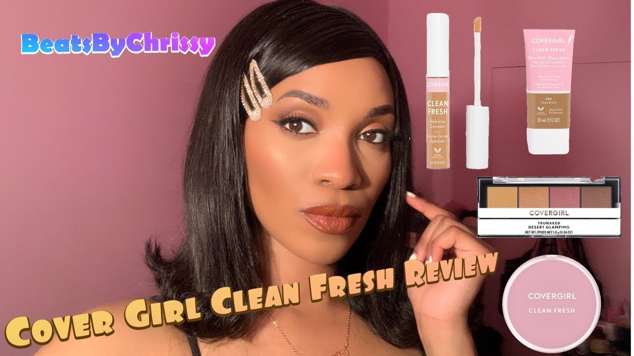 NEW ! Cover Girl Clean Fresh Skin Milk foundation & Clean Fresh ...