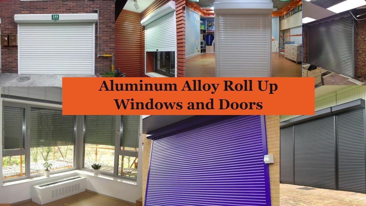 Wholesale Aluminum Alloy Roll Up Windows and Doors with good price ...