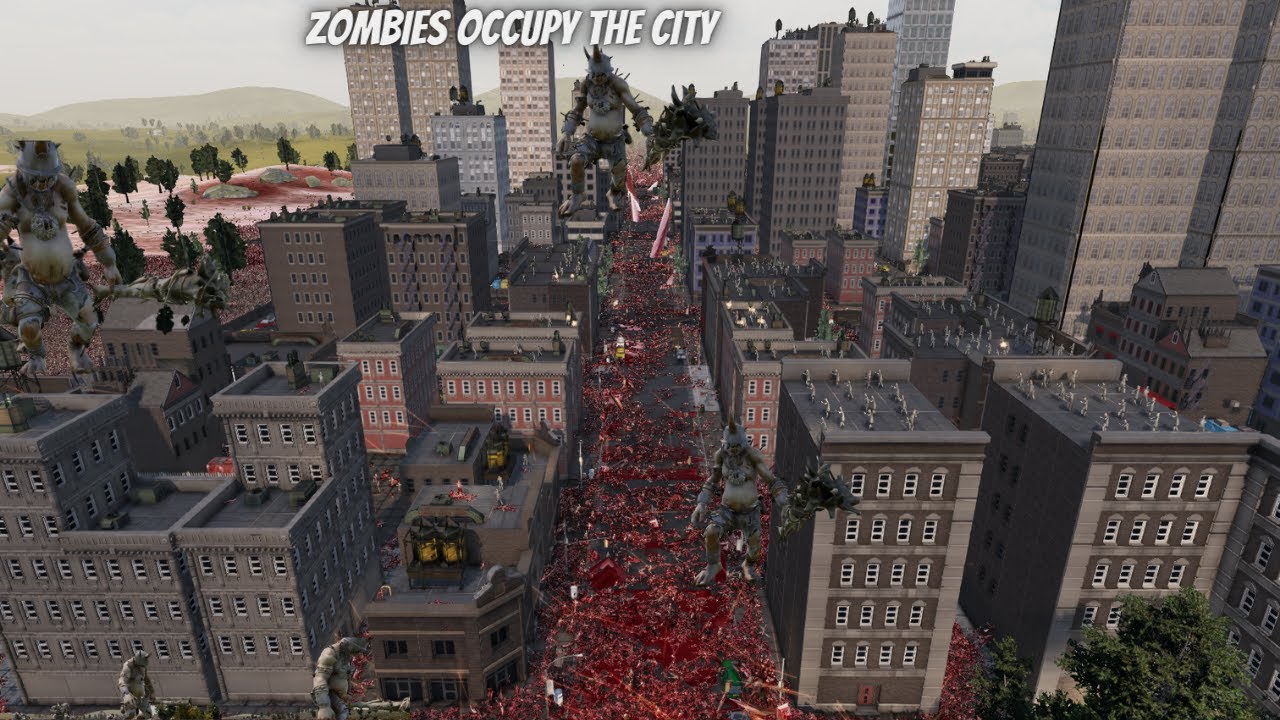 City Invasion of 6 MILLION ZOMBIES GAINT evils - Ultimate Epic Battle ...