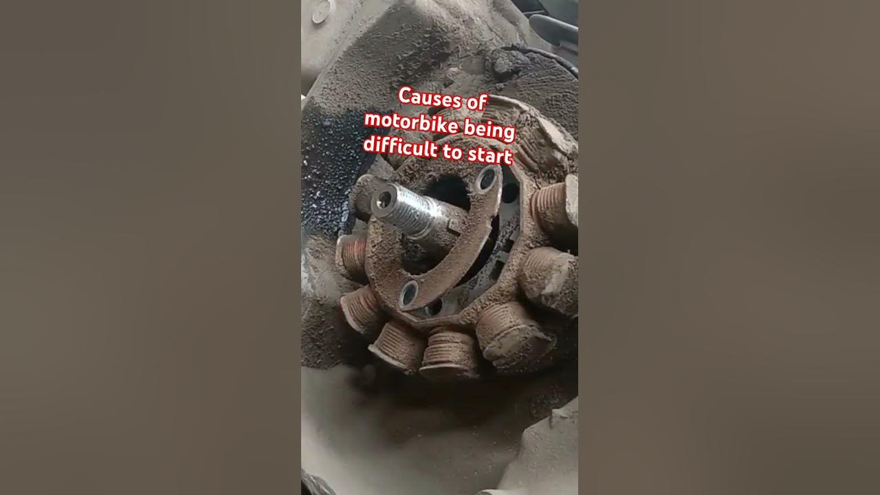 Causes of motorbike being difficult to start @apm motor chanel # #automobile #mekanik - YouTube