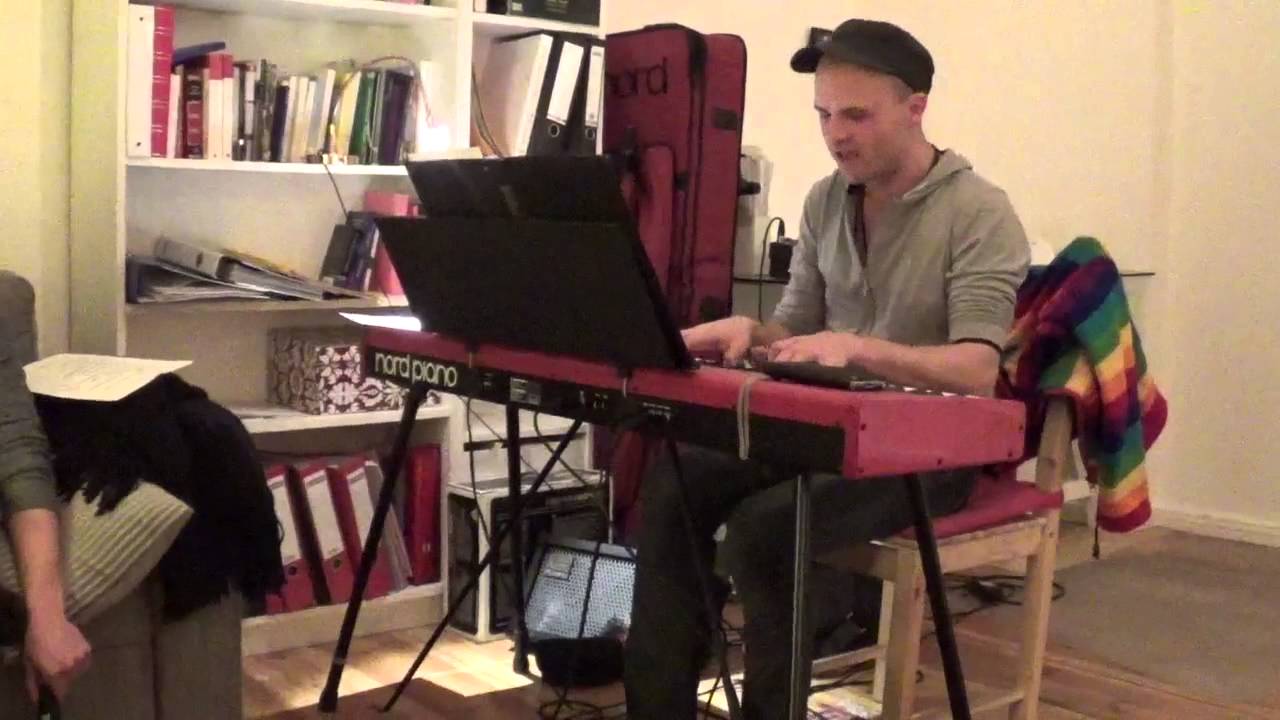 Gunars Kalnins IN YOUR ARMS [part 3] Berlin rehearsal - YouTube