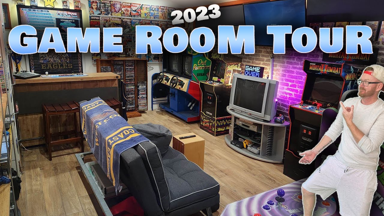 2023 Game Room Tour - YouTube