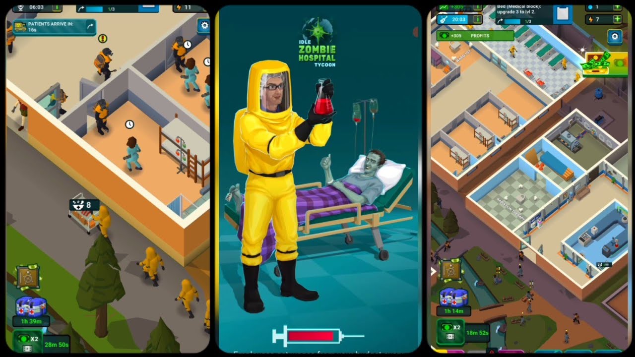 Become Architect Zombie Hospital Save World Unique Project | Gameplay ...