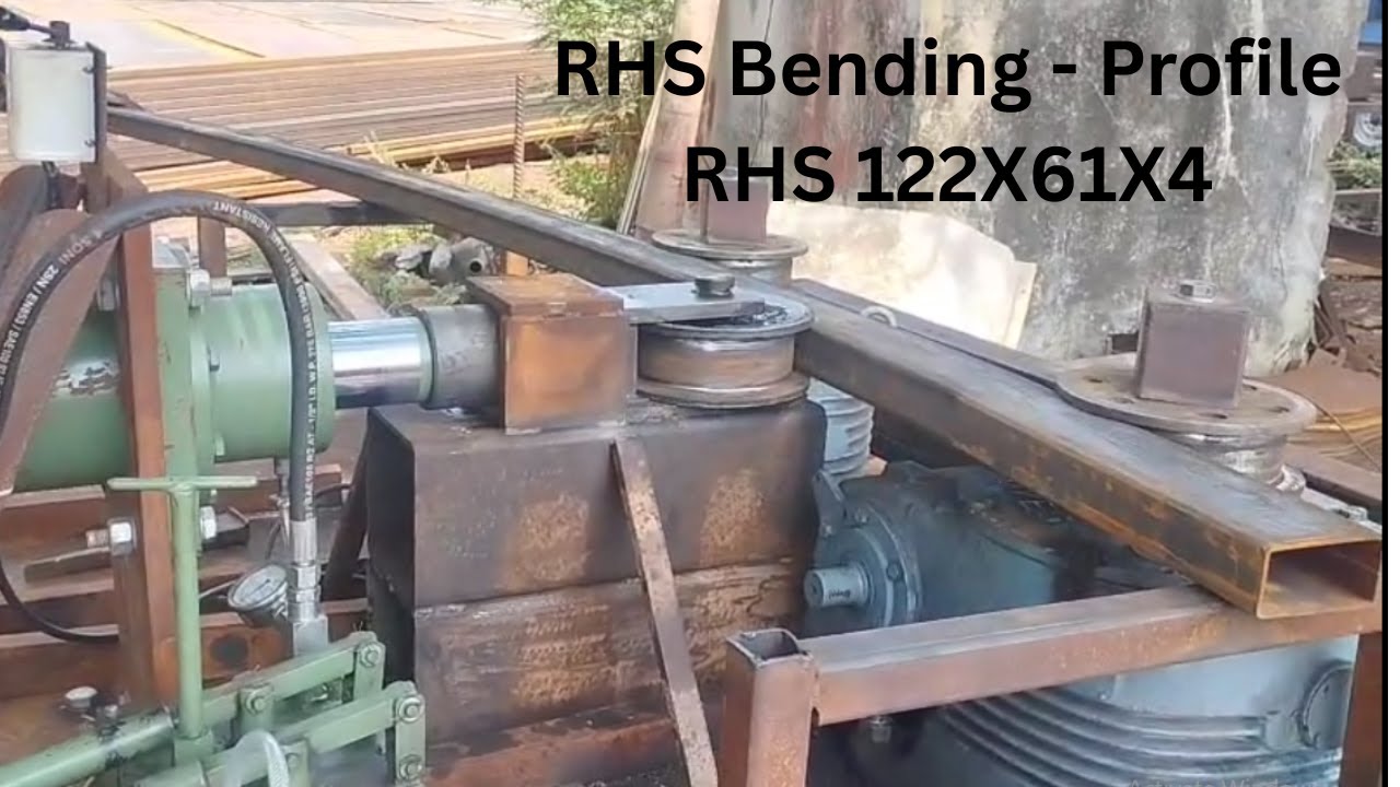 RHS Bending | In Workshop | RHS 122X61X4 - YouTube