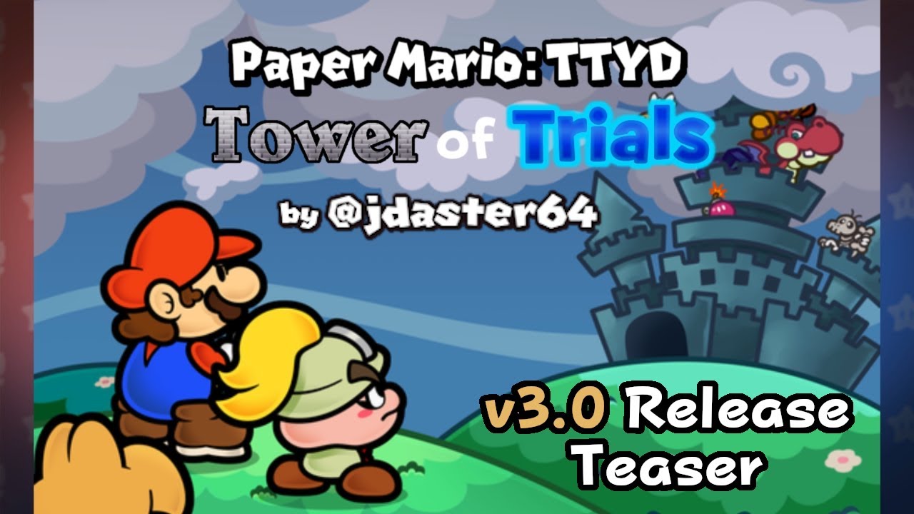 Paper Mario: Tower of Trials - Overview Trailer + v3.0 Teaser - YouTube