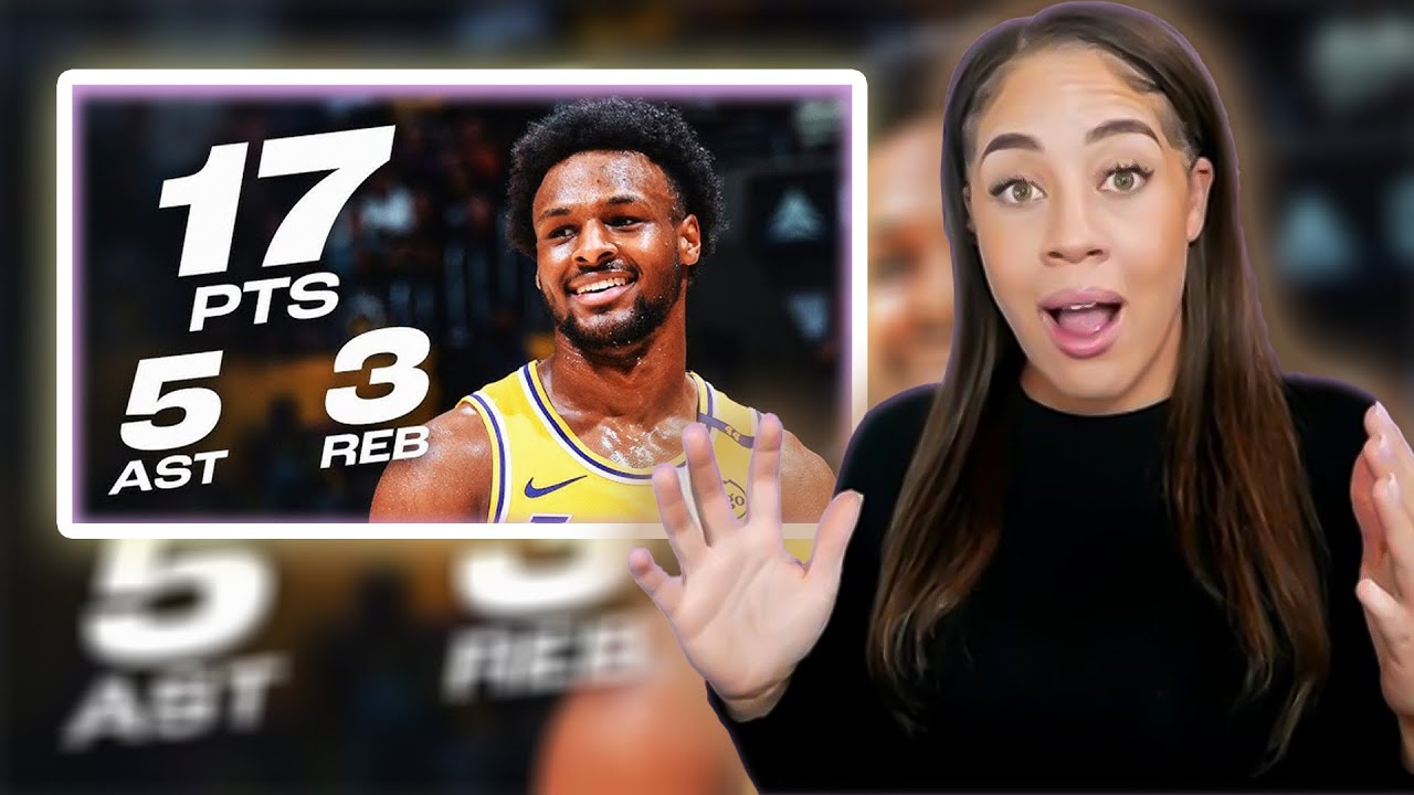 Bronny James is LEVELING UP! 17 PTS, 5 AST & 3 REB vs Bucks 🔥 FULL Highlights | REACTION ...