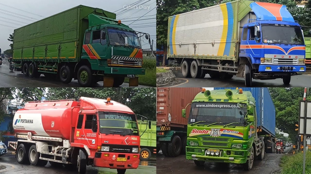 SPOTTING TRUCK MITSUBISHI FUSO COMPILATIONS • THE GREAT, SUPER GREAT ...