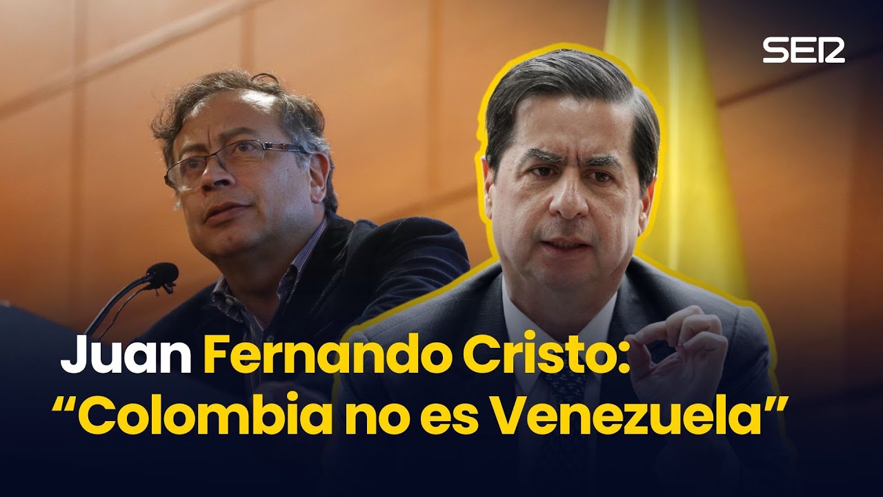 JUAN FERNANDO CRISTO: "COLOMBIA no es VENEZUELA" - YouTube