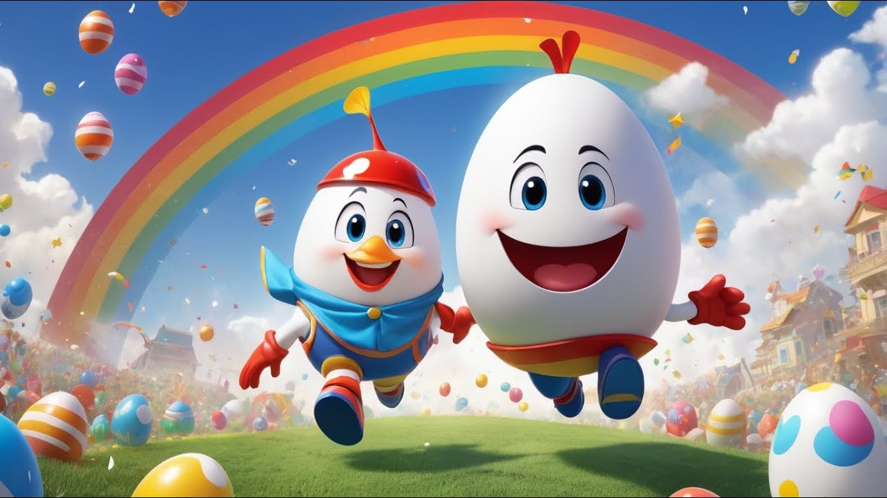 "Happy Humpty Dumpty 🥚 | Fun Nursery Rhyme for Kids | Original Fall ...