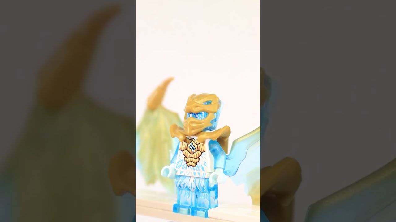 Golden Dragon Zane | LEGO Ninjago Crystalized Minifigure! - YouTube