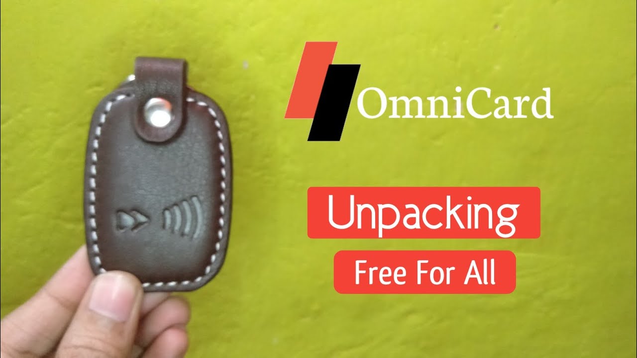 OmniCard Payment Keychain | Unboxing | TGF - YouTube
