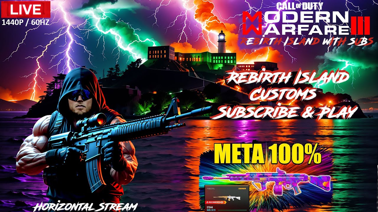 🔴 Call Of Duty Warzone Rebirth Island Live With Subscribers #callofduty ...