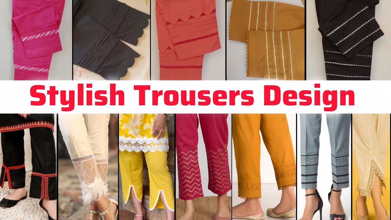 Stylish Trousers Design | | Trending New Trouser design 2025 - YouTube