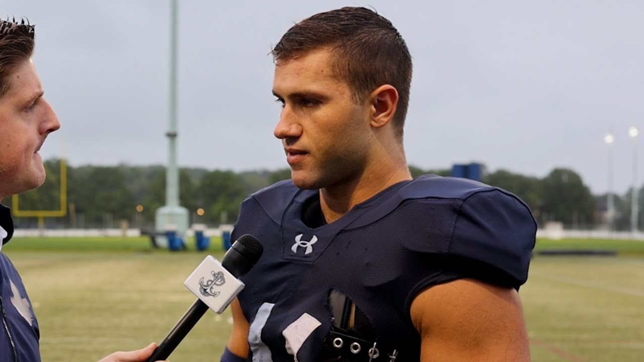 Navy Football Interview: Colin Ramos (UAB Week) - YouTube
