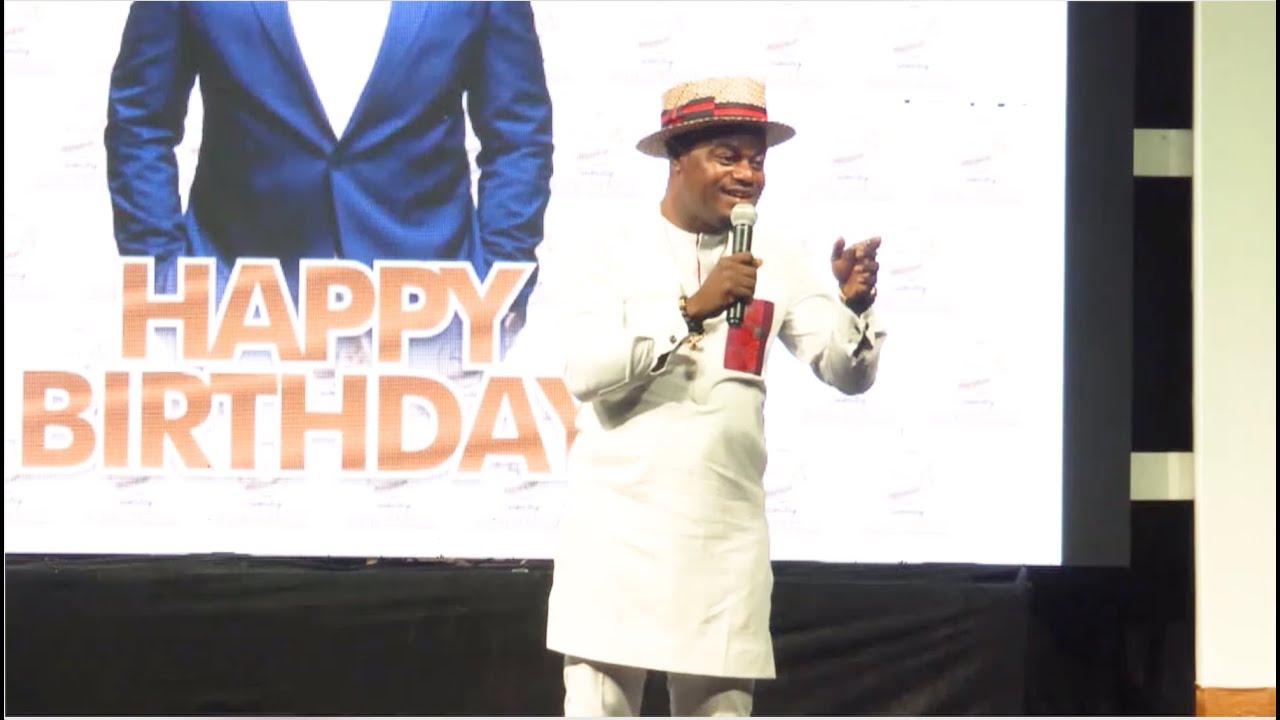 Mc Pashun Aka Titus cracks the crowd at my Birthday - YouTube