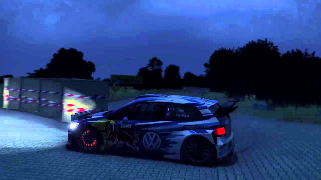 DiRT Rally night race - YouTube