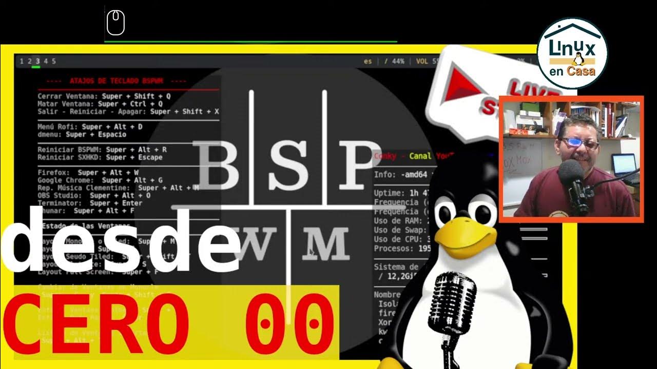 BSPWM desde Cero [Instalación y Configuración paso a paso] - YouTube
