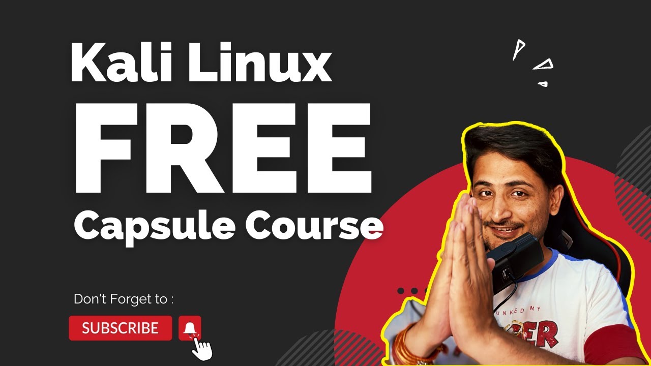 Kali Linux Free Capsule Course Live Classes For All By @defronix [ Hindi ] - YouTube