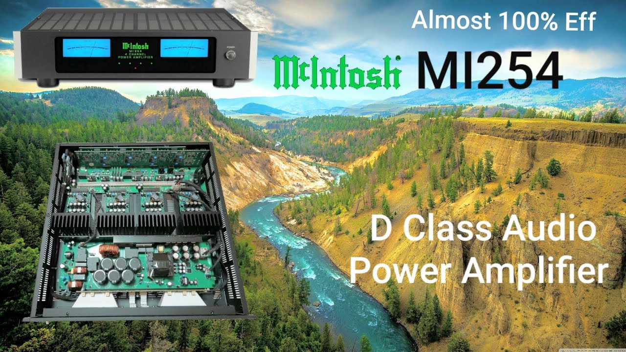 McIntosh MI254 Power Amplifier D Class Board Instructions Installation ...