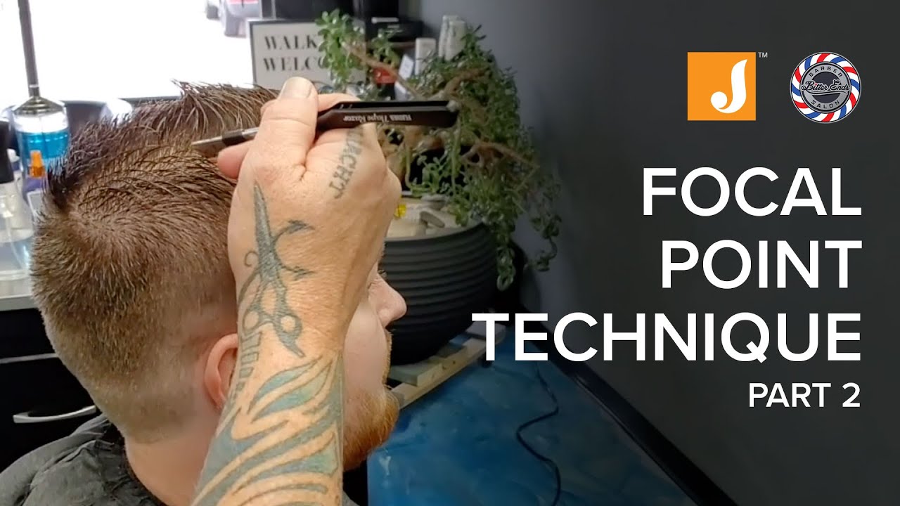Focal Point Technique Part 2 - Razor Cutting with the Feather Nape ...