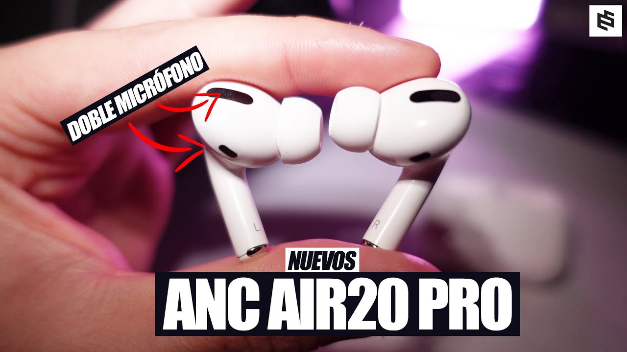 Nuevos Air20 PRO🔥Doble MICRO, ANC y chip AIROHA por menos de 40€ - YouTube