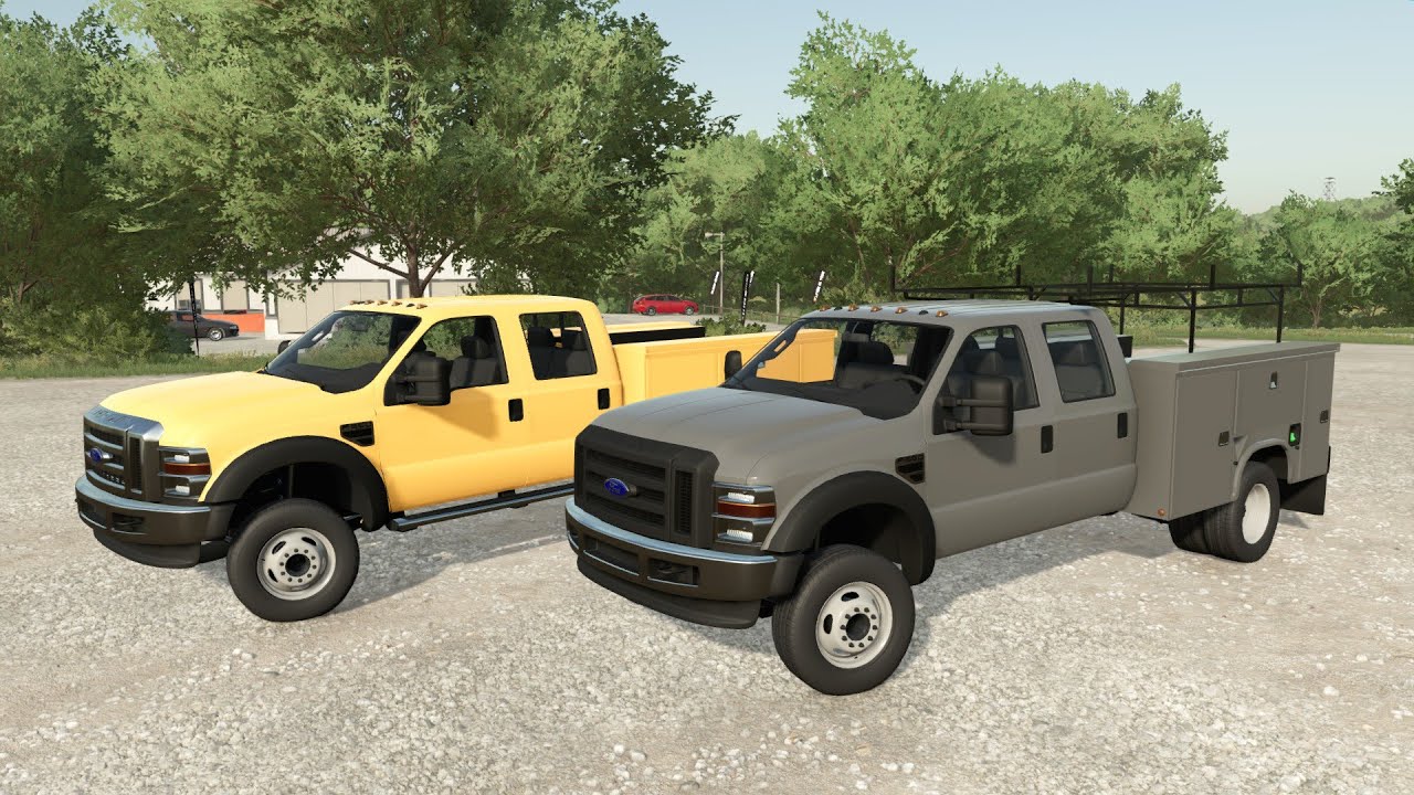 2008 Ford F550 service truck Patreon release! | FS22 - YouTube
