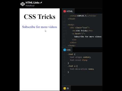 Remove underline from HTML Links #shorts #css - YouTube