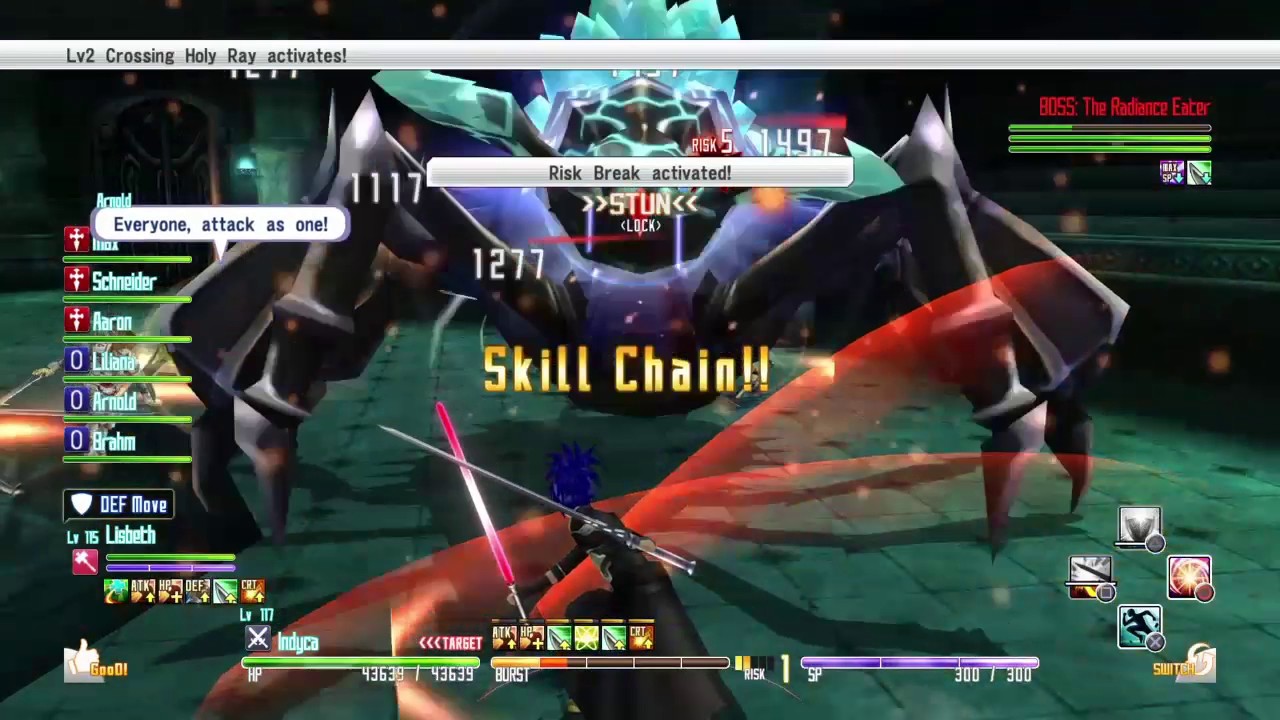SAO 87th Floor Boss - YouTube