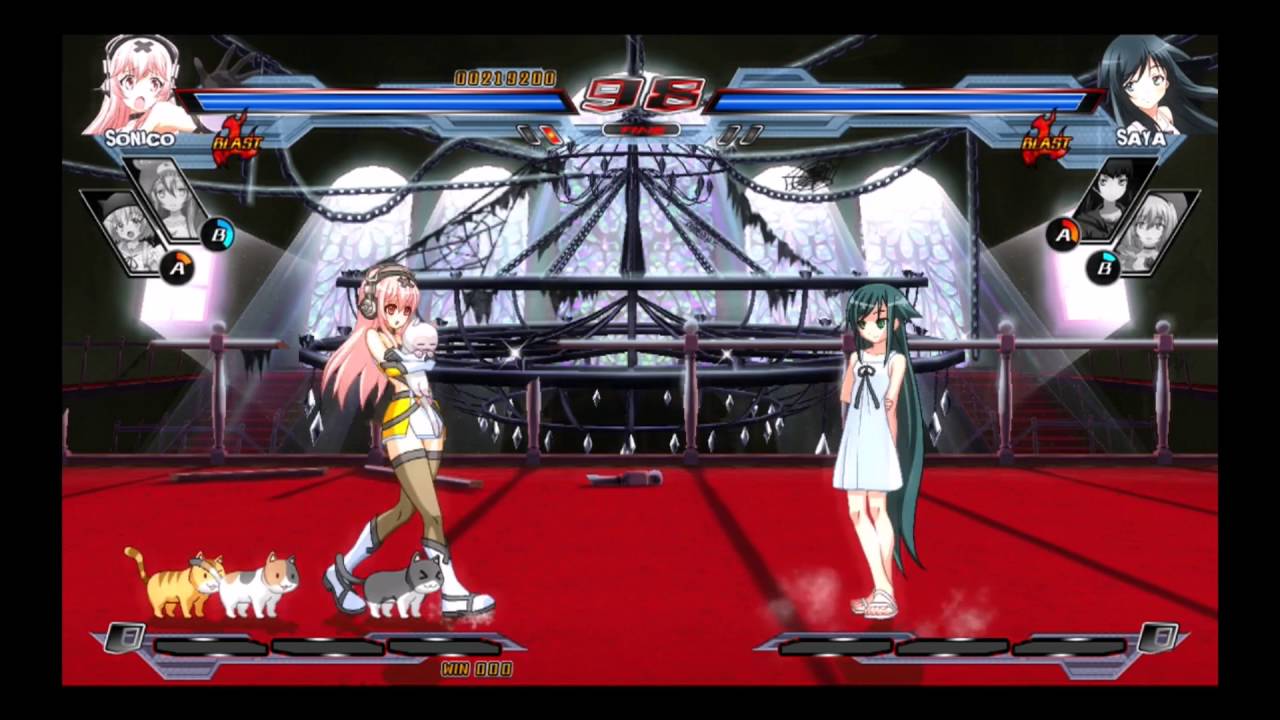 some weird fighting game - YouTube