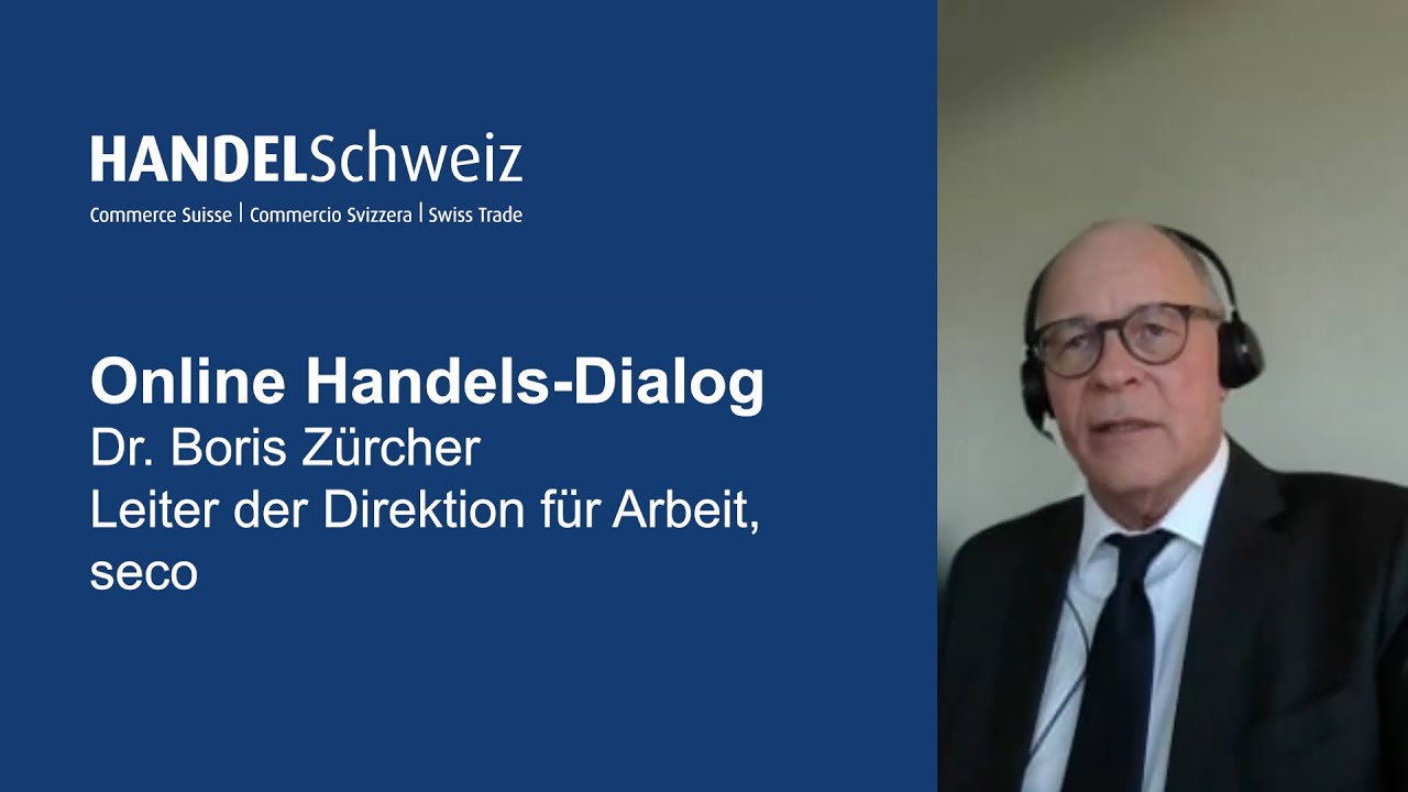 Handels-Dialog: Dr. Boris Zürcher über den Arbeitsmarkt der Zukunft ...
