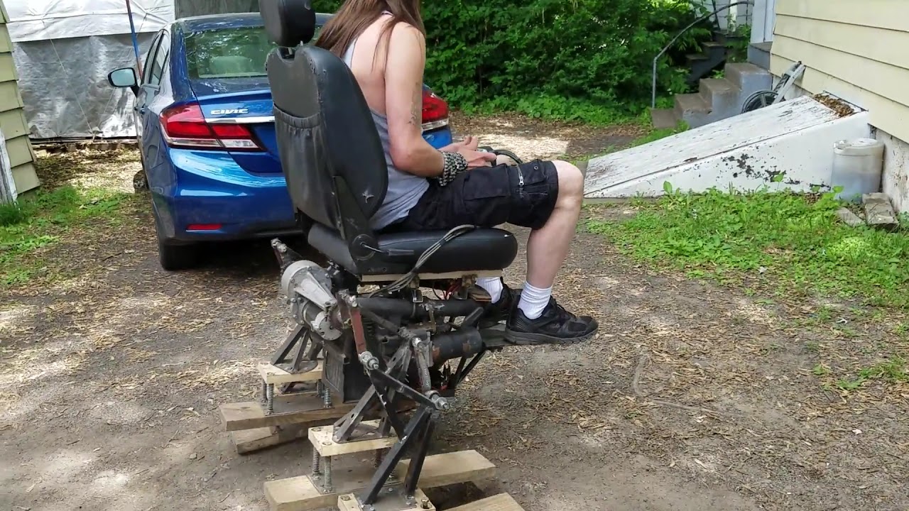 Homemade Mech That Holds Weight - YouTube