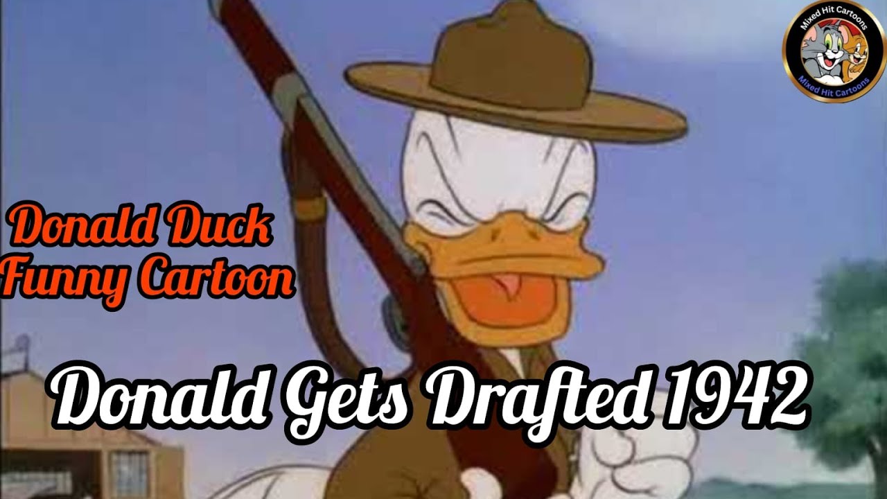Donald Duck Cartoon/Donald Duck commando 1944 Mixed Hit Cartoon - YouTube