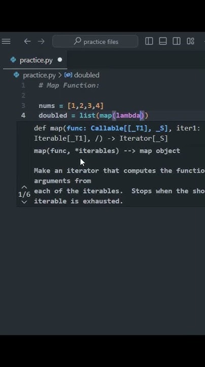 Map Function Python Pythonprogramming Coding Learnpython Pythonforbeginners Youtube