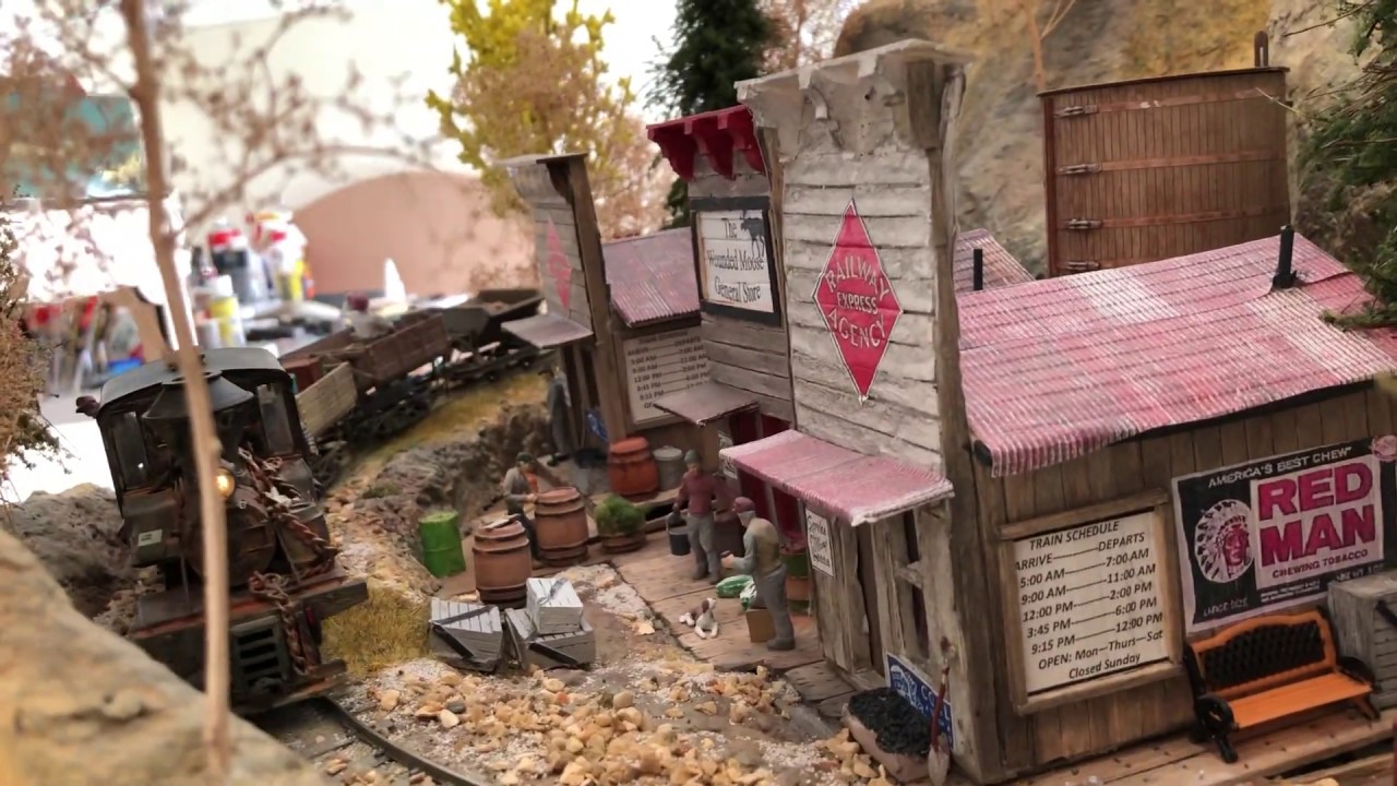 On30 layout, my first attempt - YouTube