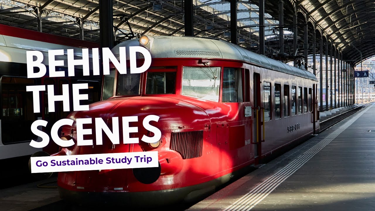Go Sustainable 2025 Train Journey - YouTube