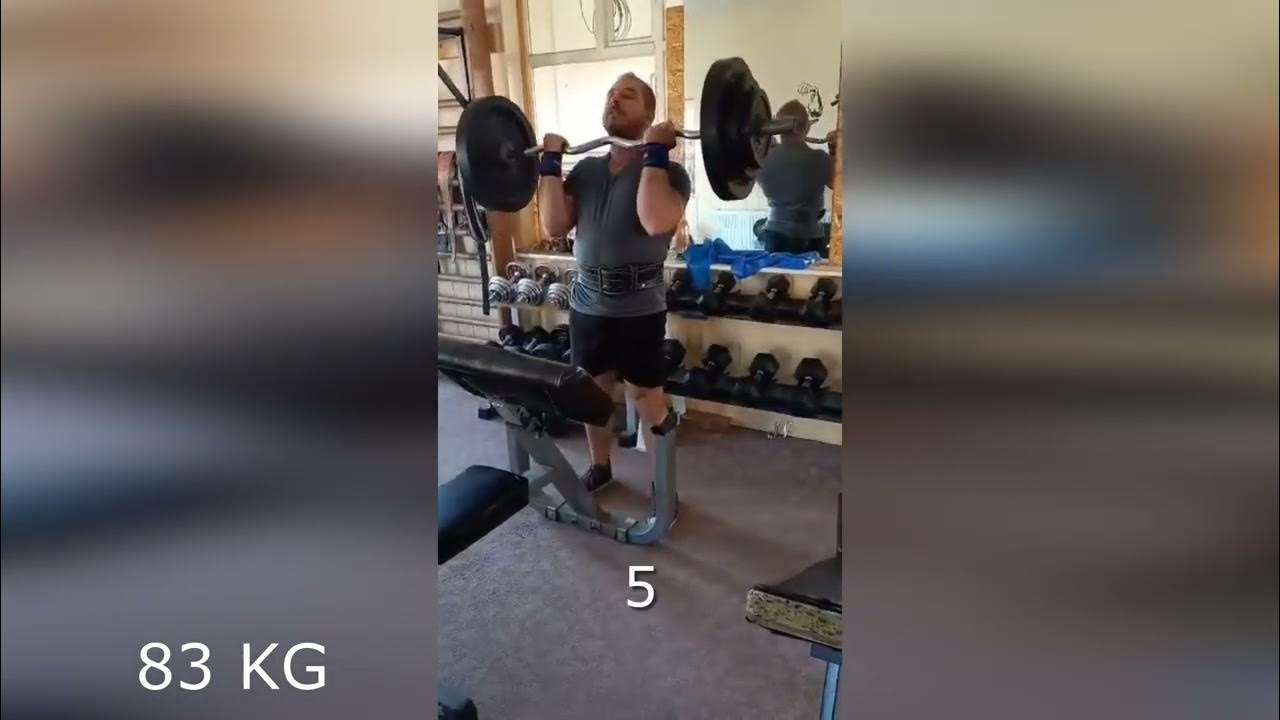 BICEPSZ KARHAJLÍTÁS 83 KG Francia Rúd (Cheat ON) - YouTube