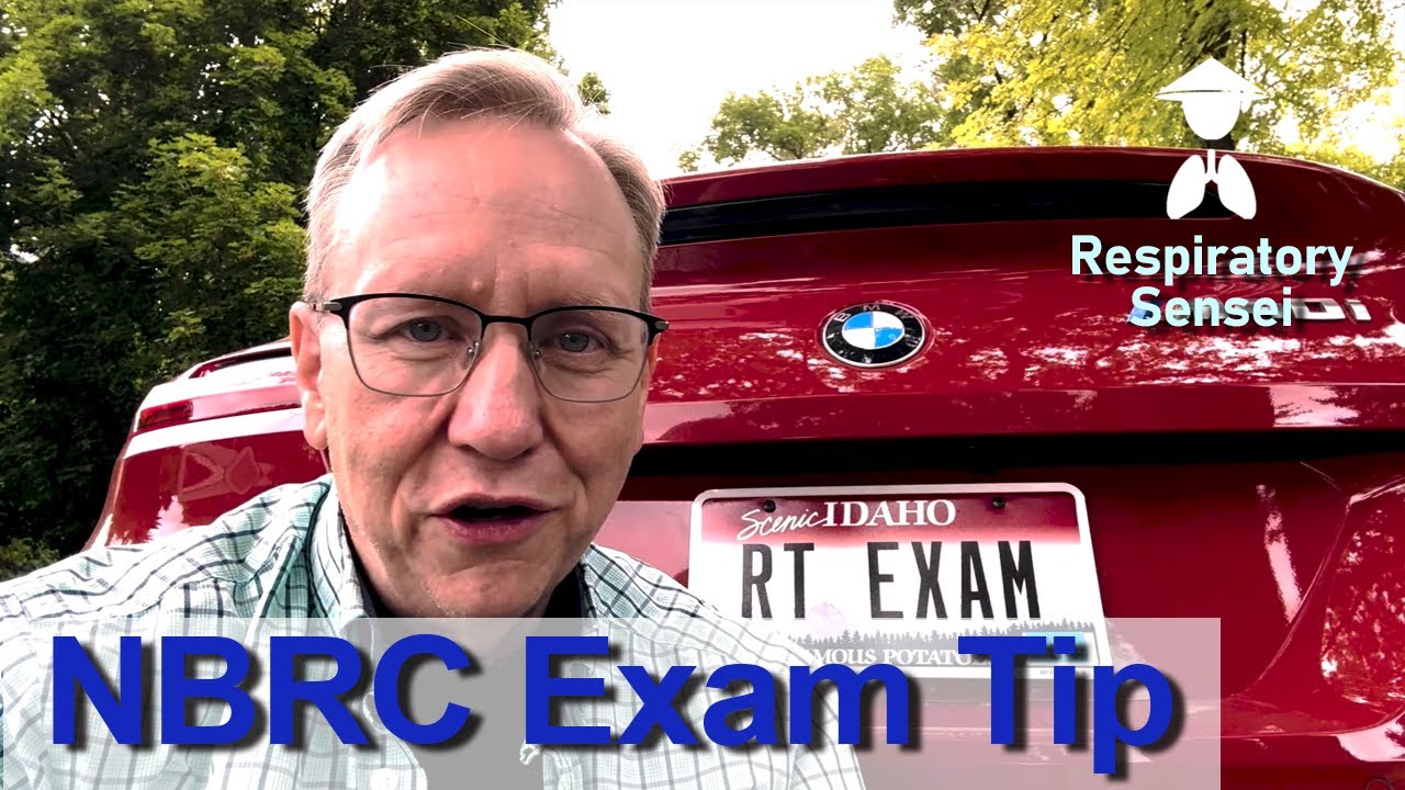 Respiratory Therapy NBRC Exam Tip - YouTube