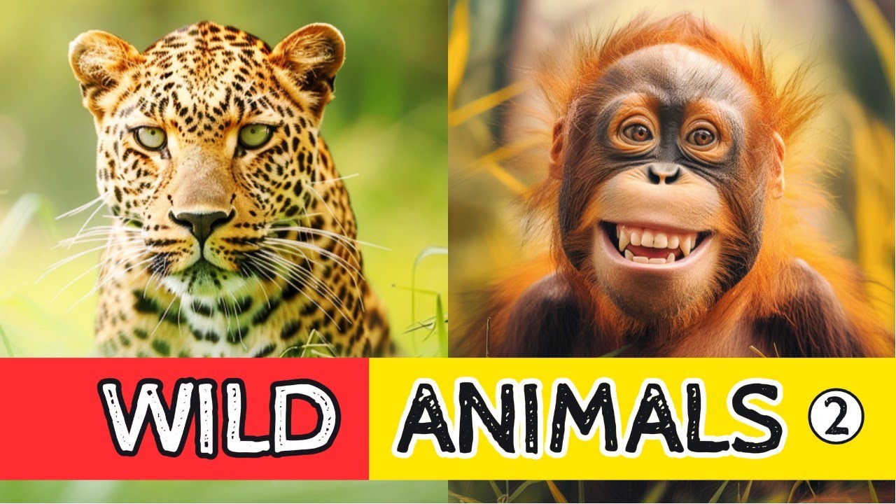 Meet the Wild Animals: Must-Watch with Your Kids! (part 2) - YouTube