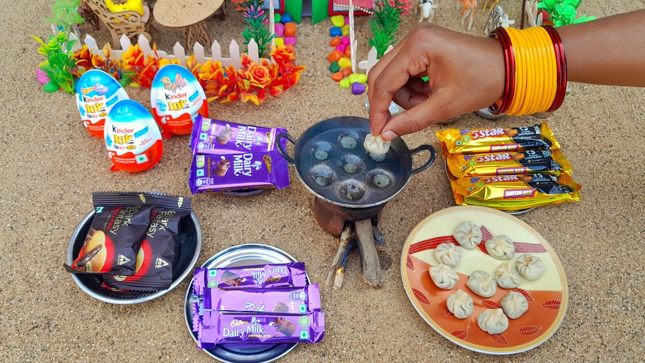 Miniature Chocolate Momos + Chocolate Chutney Full Recipe | Momo Recipe ...