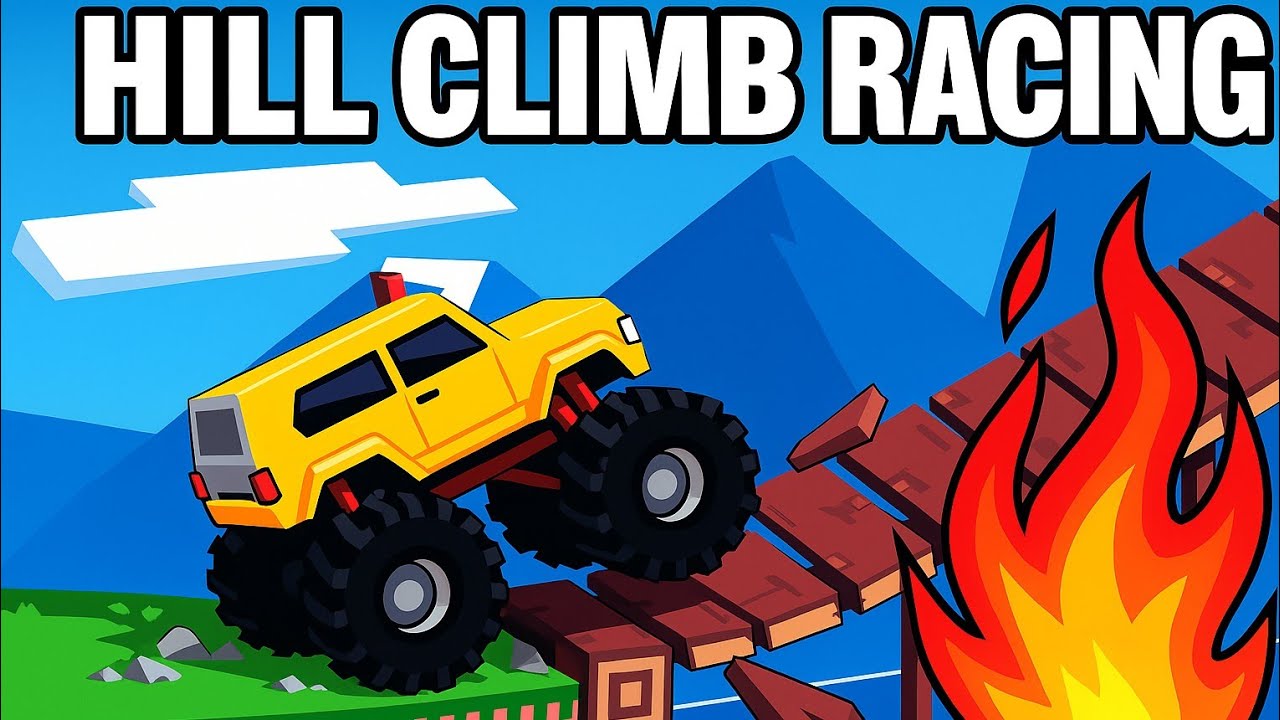 "Hill Climb Racing – Extreme Off-Road Car Speed on Mountain Track ...