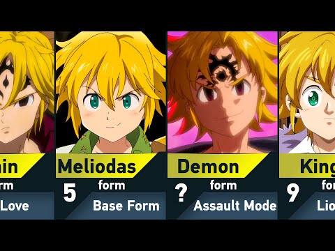 The Evolution of Meliodas in Seven Deadly Sins