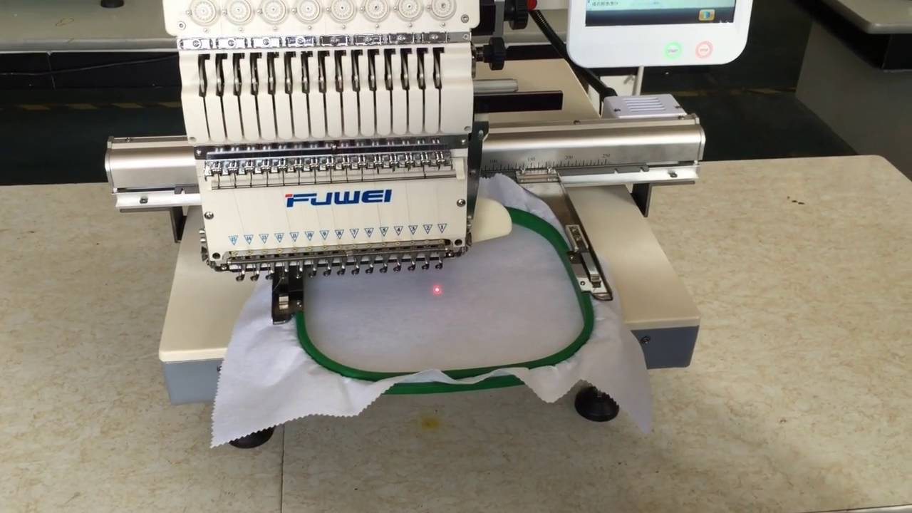 wendy0086@qq.com Start a new embroidery steps fuwei FW1501 Single hed ...