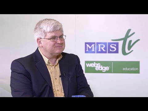 MRS Advances Journal Editor David Bahr - Interview at 2017 MRS Spring ...